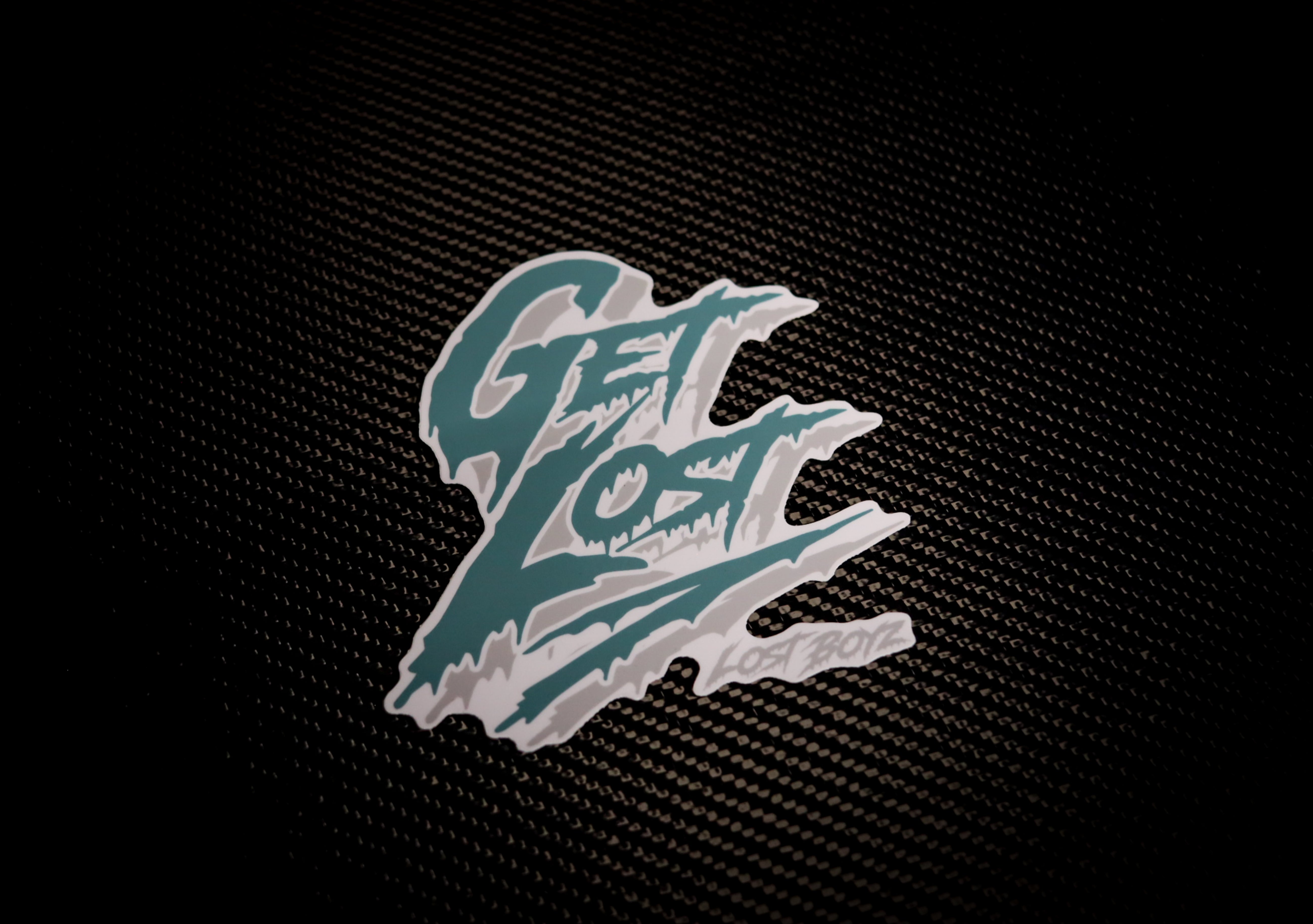 Get lost sticker – Lostboyz co.